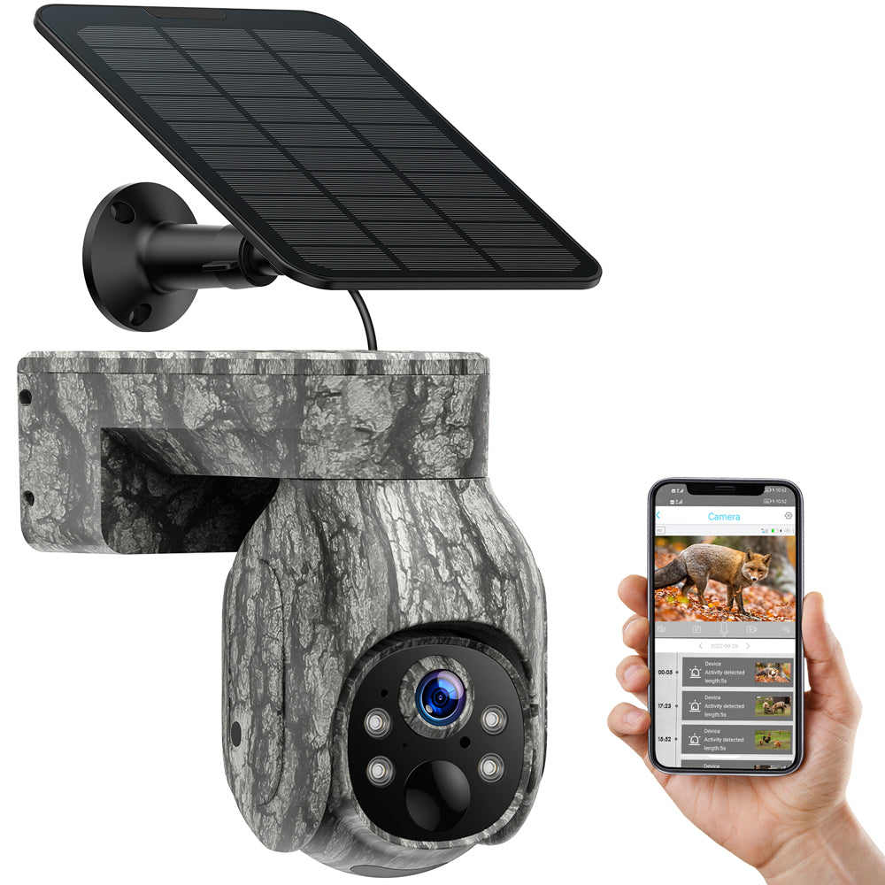 Campark TC17 4G LTE Cellular Solar Trail Camera for Hunting and ...