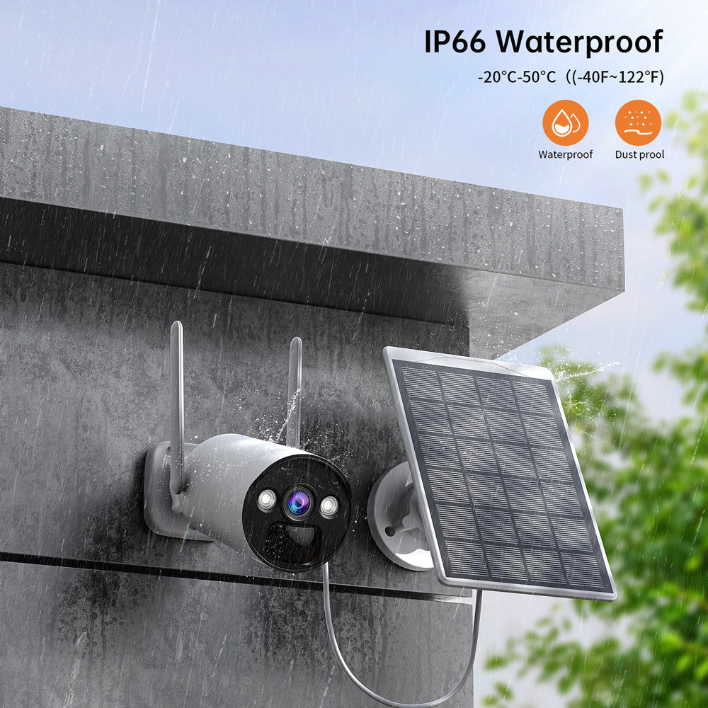 Solar Security Camera With Color Night Vision - Campark – Campark ...